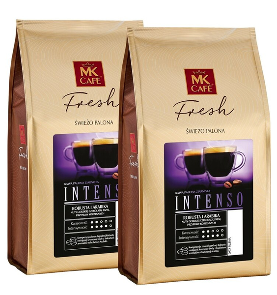 MK Fresh INTENSO zestaw kaw ziarnistych 2x1kg